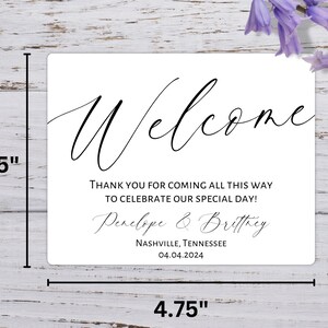 Welcome Bag Stickers Wedding, Hotel Welcome Bag Stickers Bulk ...