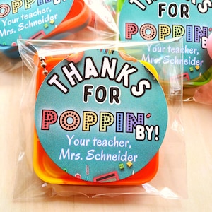 Back to School Poppin' Stickers, Meet the Teacher Gifts for Students ...