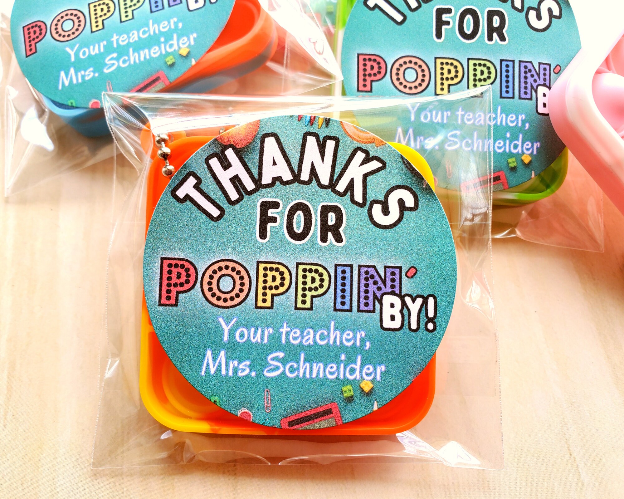 Back to School Poppin' Stickers, Meet the Teacher Gifts for Students ...