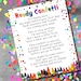 Ready Confetti Printable, Back to School, Night Before First Day ...