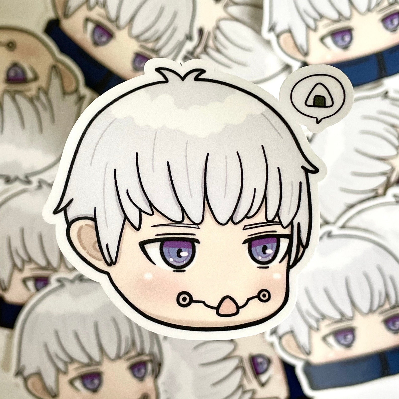 Inumaki Toge Chibi Jujutsu Kaisen Anime Sticker | Etsy UK