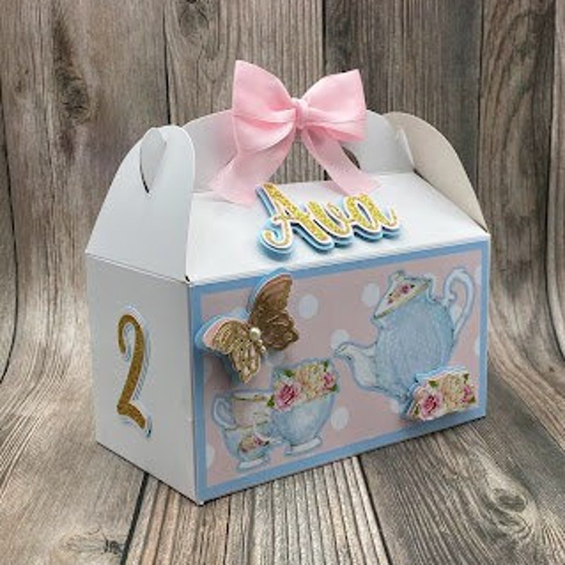 Tea Container Decorated - Etsy