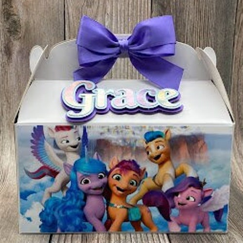 My Little Pony Favor Boxes My Little Pony Decoration My - Etsy