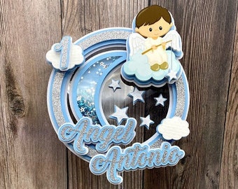 Angel Cake Topper - Etsy