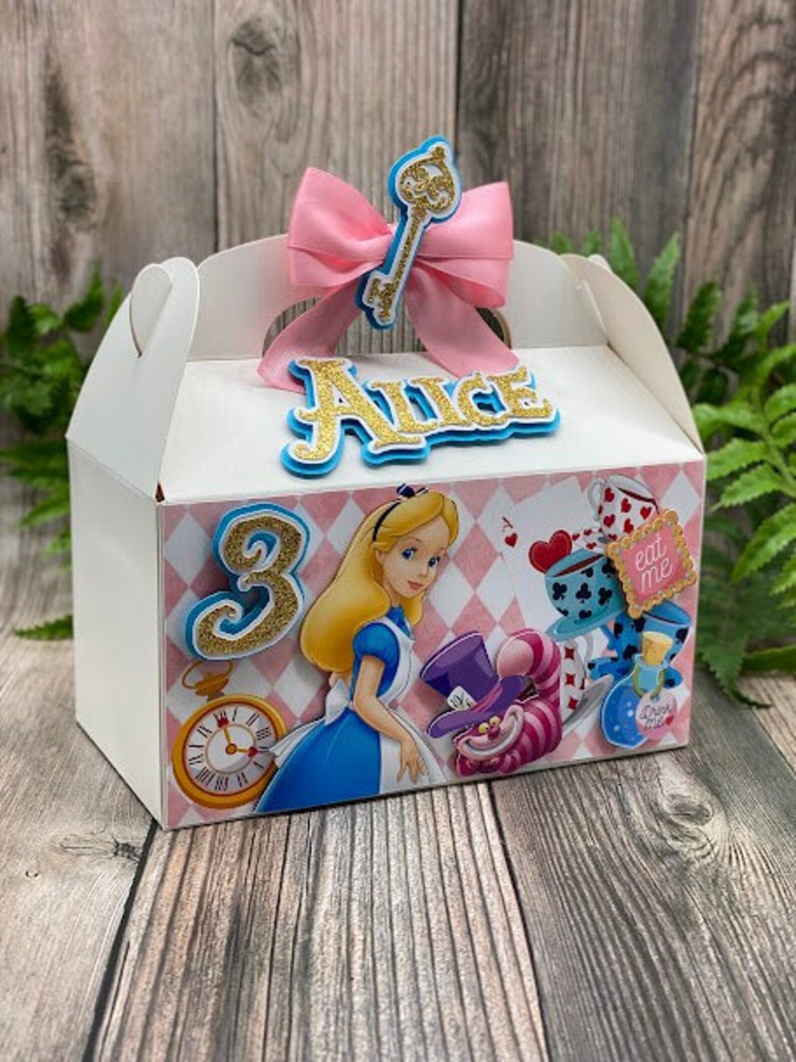 Alice in Wonderland Tea Party Favor Boxes - Etsy