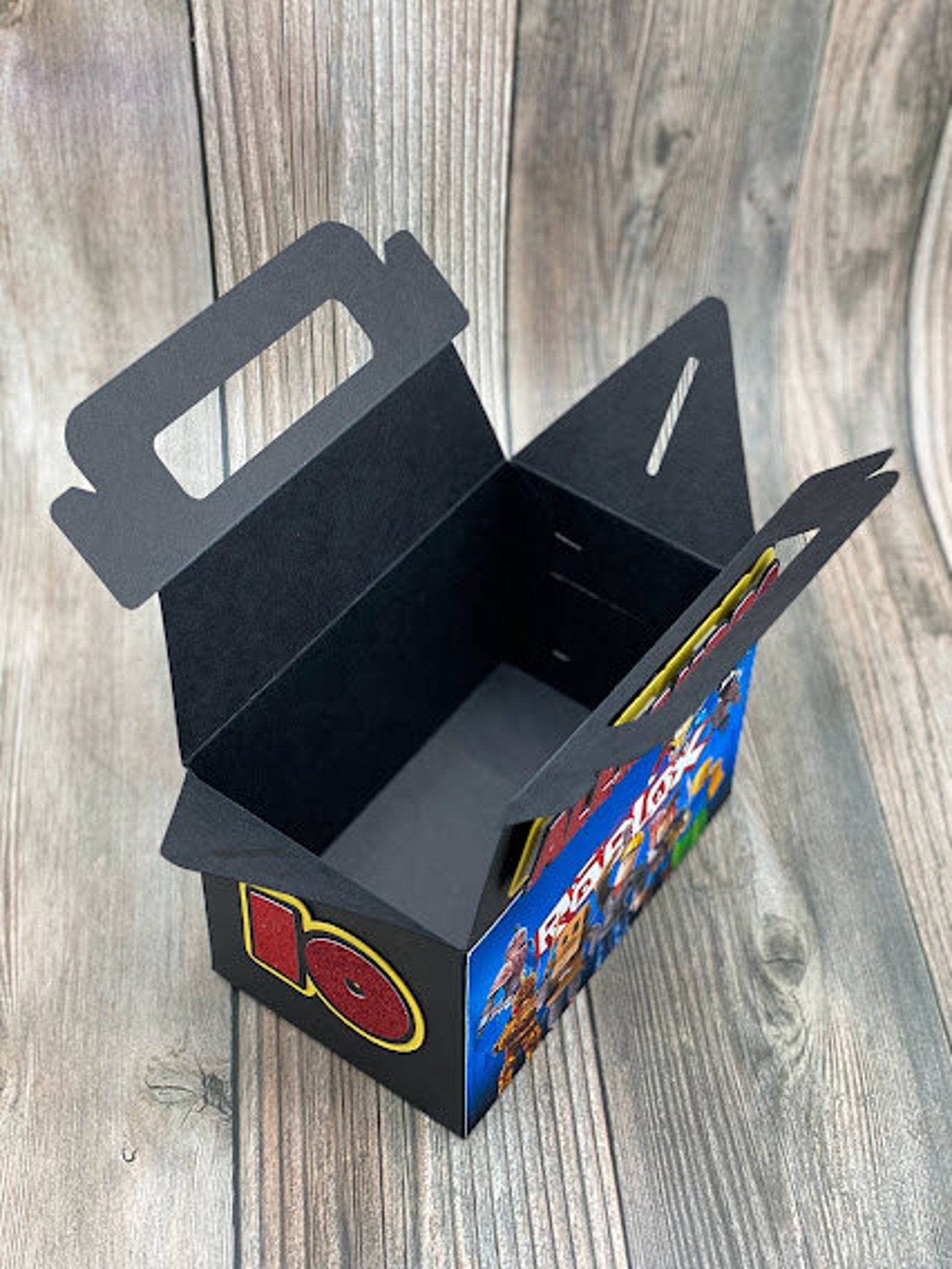 Roblox Favor Boxes Roblox Gable Box - Etsy