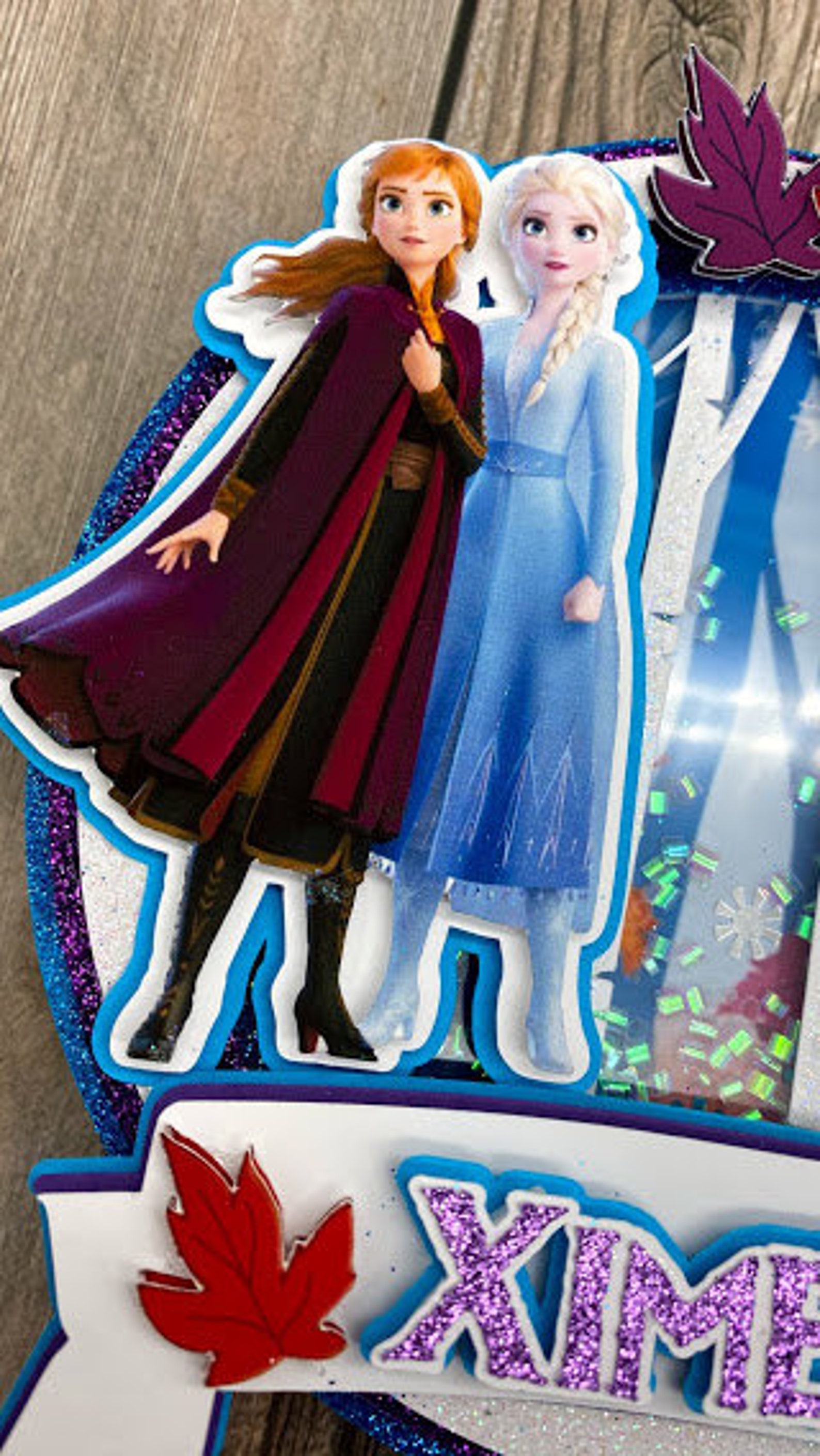 Frozen Cake Topper Elsa Cake Topper - Etsy