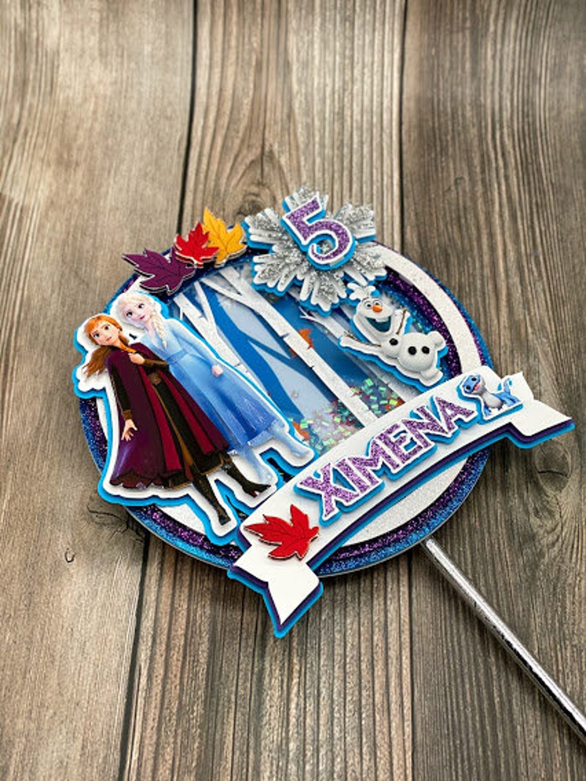 Frozen Cake Topper Elsa Cake Topper - Etsy