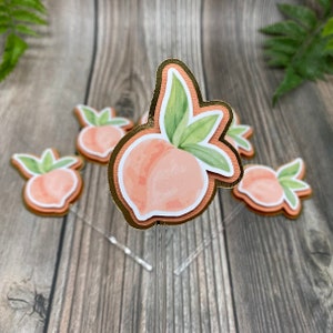 One Sweet Peach Favor Boxes, Sweet Peach Gable Box - Etsy