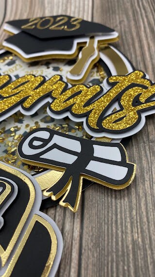 Graduation Cake Topper - Etsy