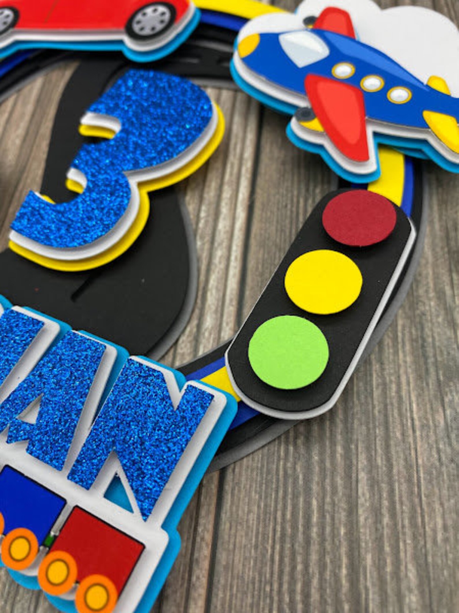 Transportation Cake Topper Vehicle Cake Topper Car Train - Etsy