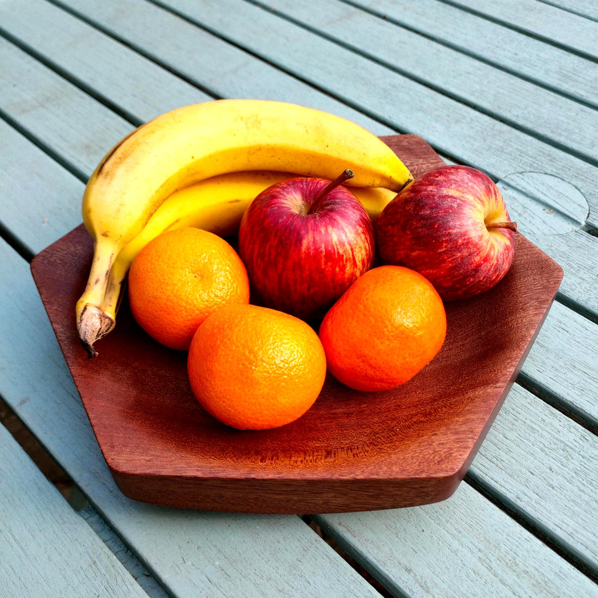 Decorative Hexagon Fruit / Salad / Serving Bowl / Platter - Etsy