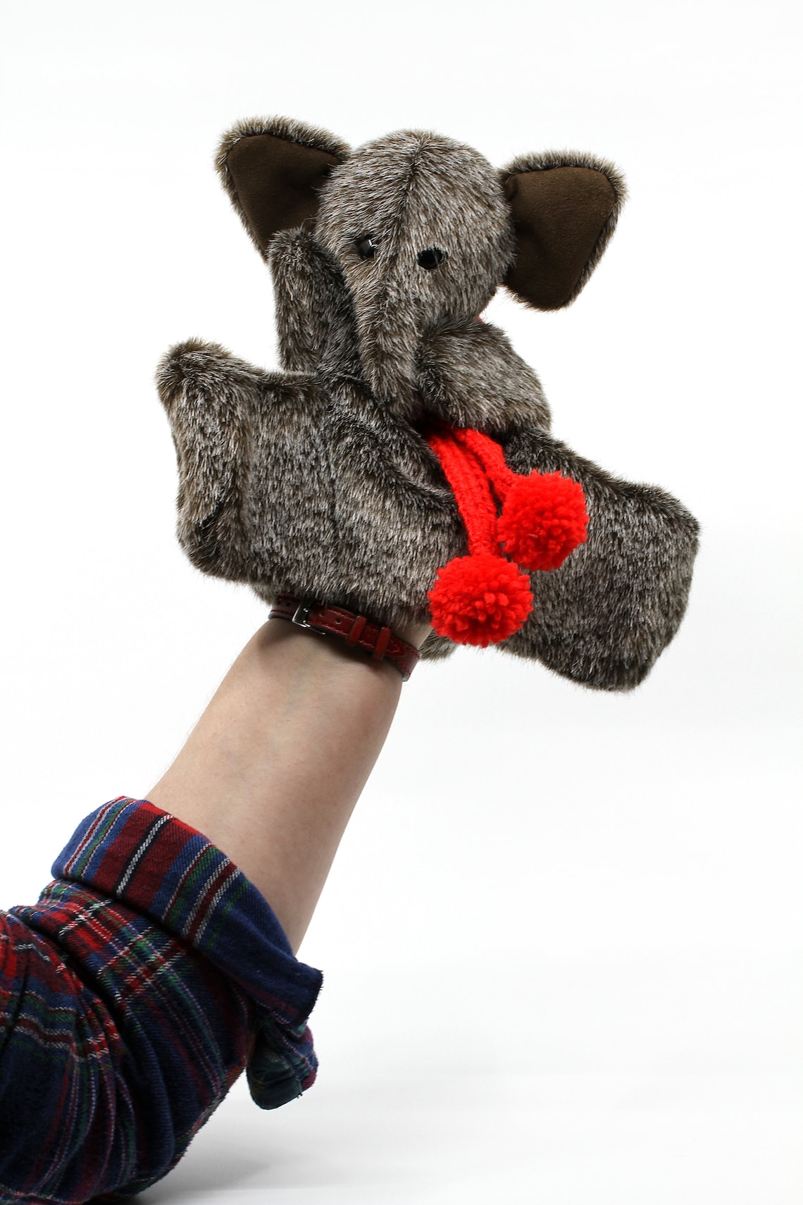 Buy Handmade Collectable Elephant Hand Puppet reg Online in India - Etsy