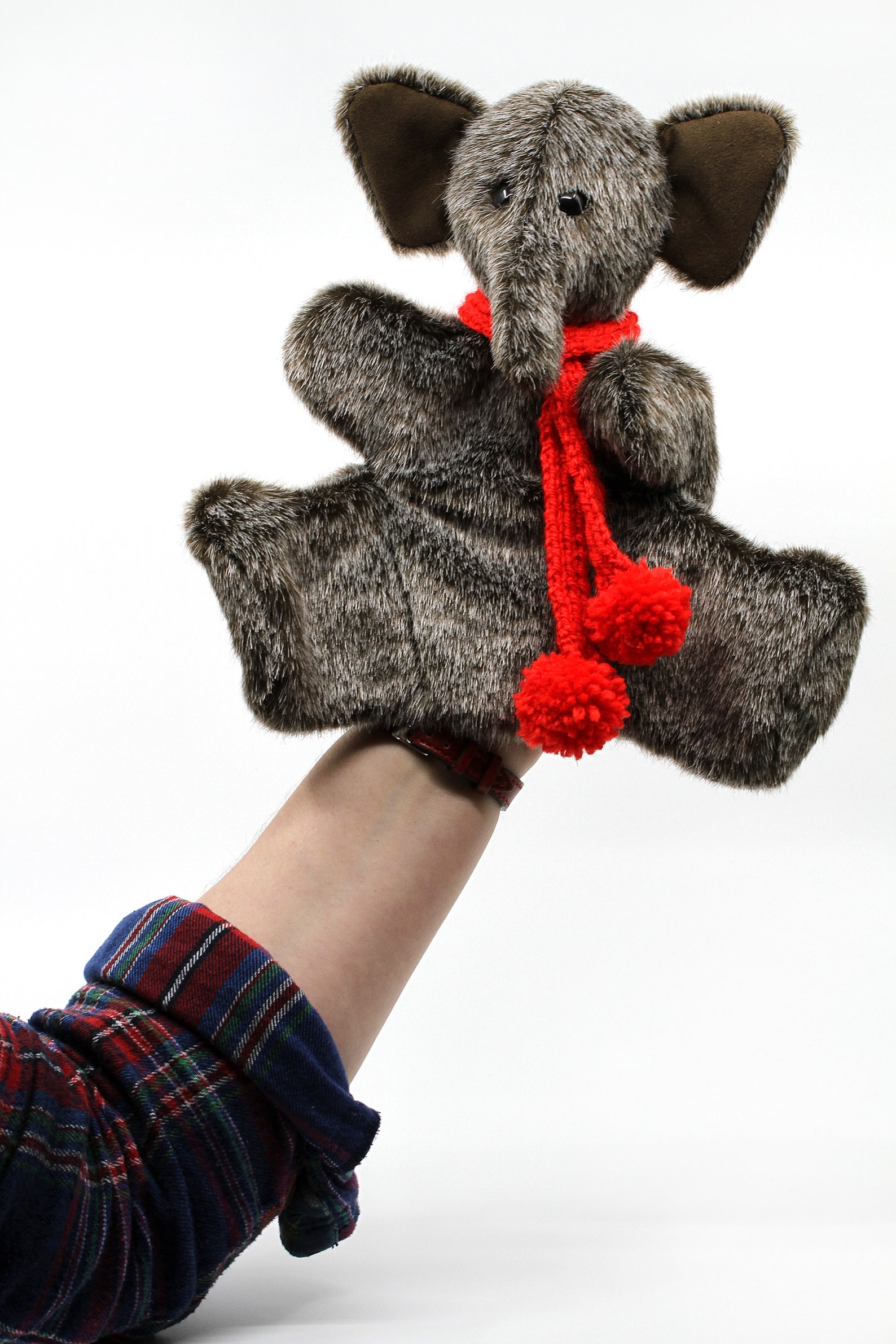 Buy Handmade Collectable Elephant Hand Puppet reg Online in India - Etsy