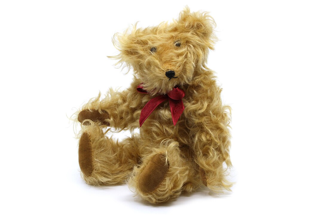 Handmade Collectable Mohair Teddy Bear “scruff” - Etsy