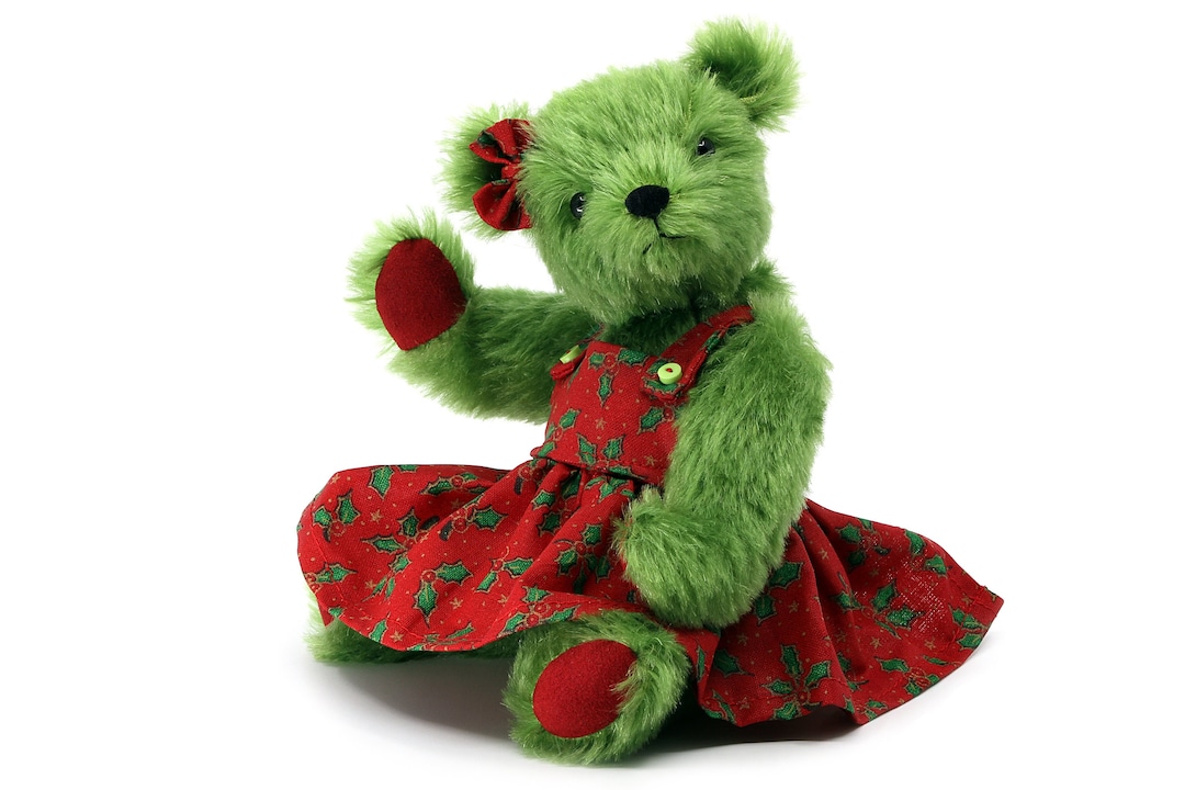 Handmade Collectable Mohair Teddy Bear holly - Etsy