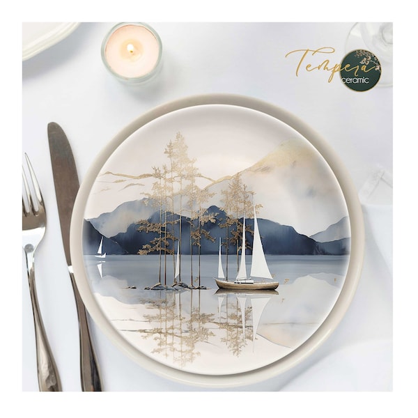 Nautical Plates - Etsy