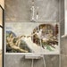 The Creation of Adam Tiles Mural by Michelangelo, Religious Tile Mural ...
