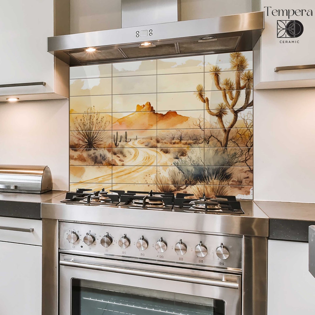 Desert Kitchen Backsplash Tiles, Texas Home Backsplash Tiles, Texas ...