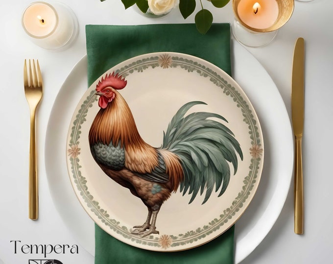 Rooster Centerpiece - Etsy