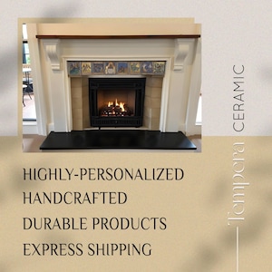 Medieval Beasts Accent Tiles: Bestiaries Decor, Set of 8 - Etsy