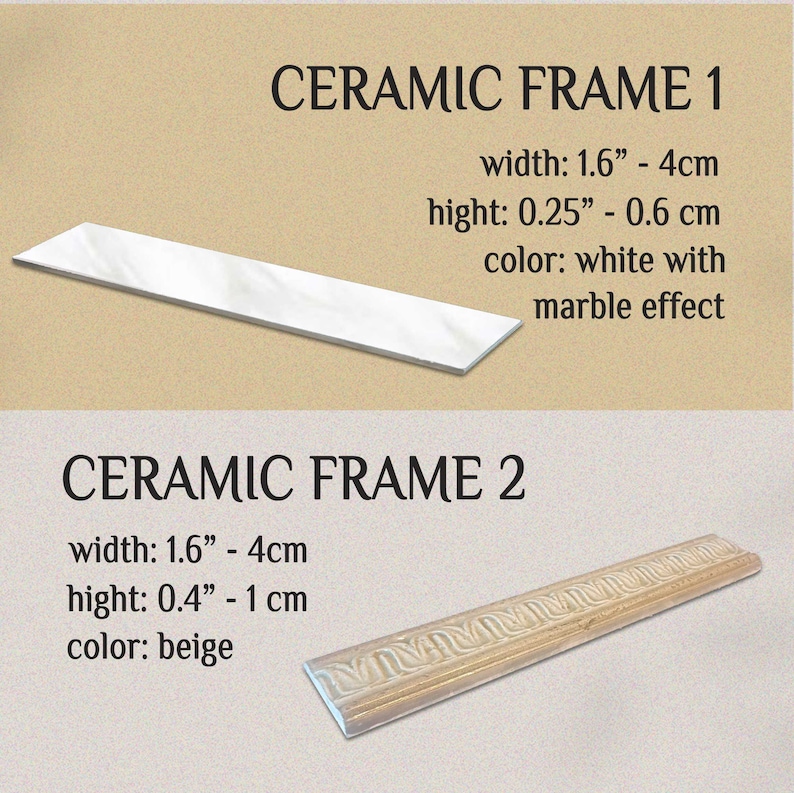 Tile Mural of the Last Supper by Leonardo Da Vinci With Variety of Marble and Ceramic Frames - Etsy