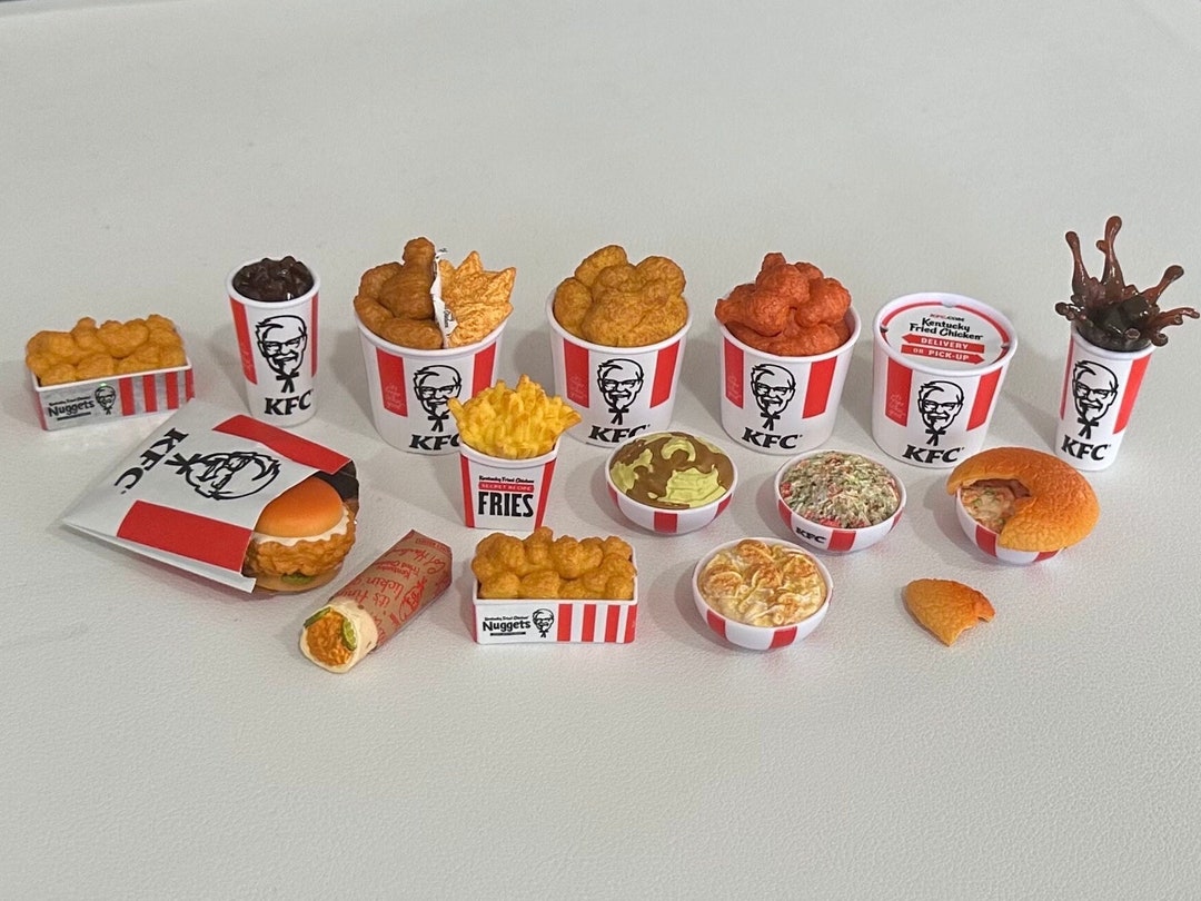 KFC Mini Brands - Miniature Toys - Collectible - Mini Toy Food - Etsy