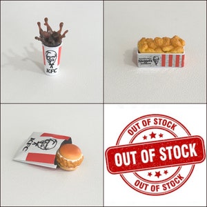 KFC Mini Brands - Miniature Toys - Collectible - Mini Toy Food - Etsy