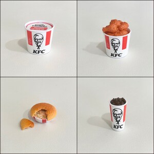 KFC Mini Brands - Miniature Toys - Collectible - Mini Toy Food - Etsy