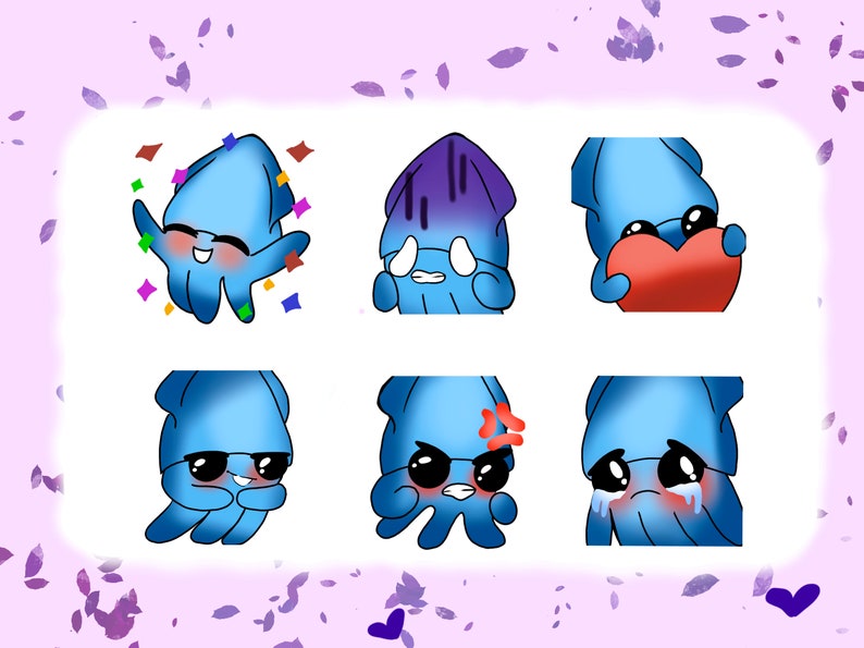 Custom Emotes Badges Stickers Emojis for | Etsy Hong Kong