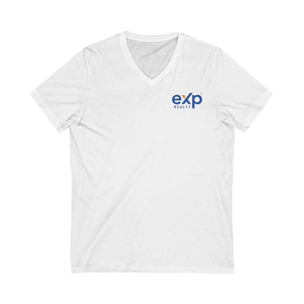Exp Realty Unisex Jersey Short Sleeve V-neck Tee Real Estate - Etsy