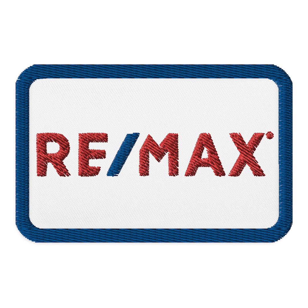 RE/MAX Embroidered Patch Vintage Inspired, Remax Patch, Remax Vintage ...