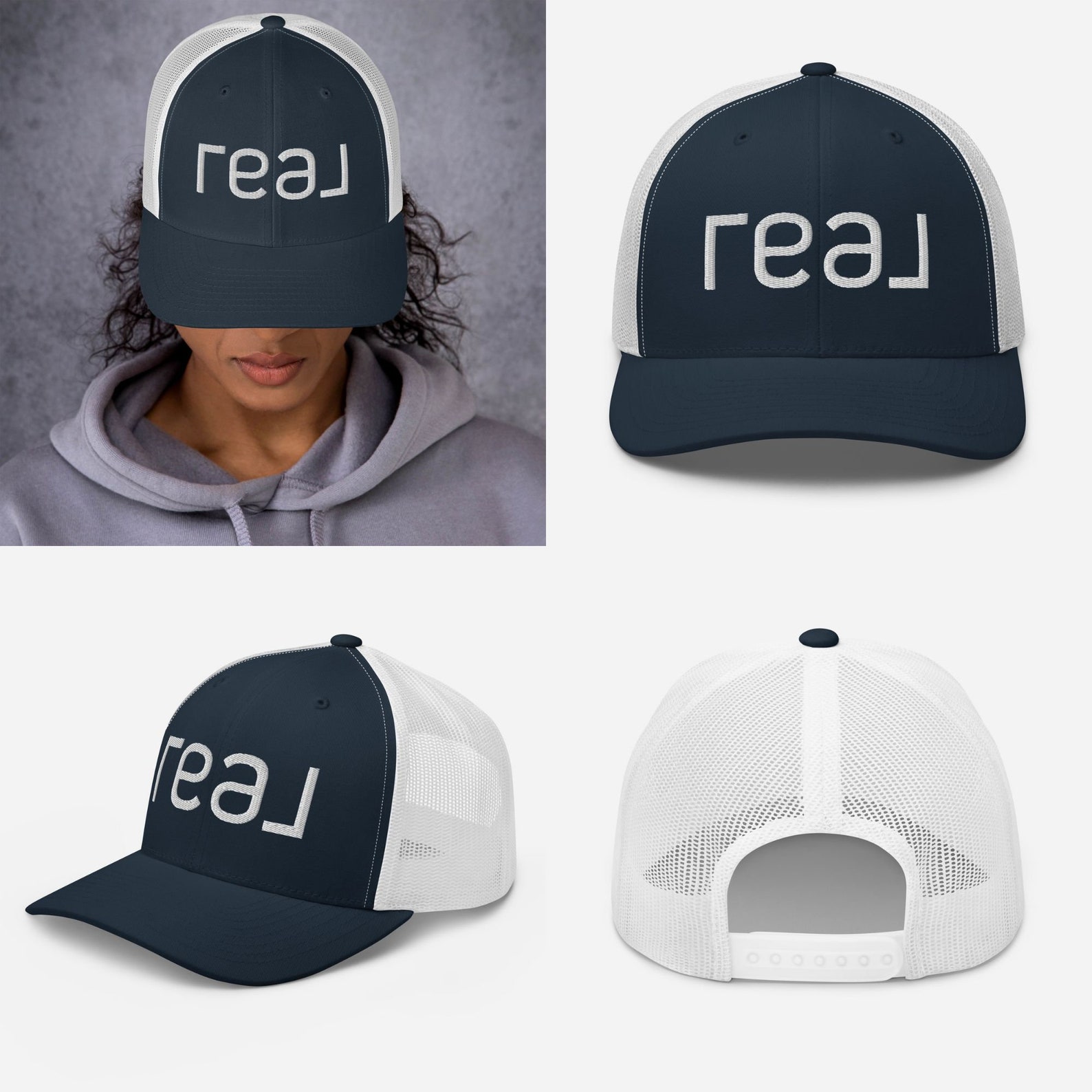 Real Brokerage Trucker Cap, Real Realty, Onereal, Real Brokerage Llc ...