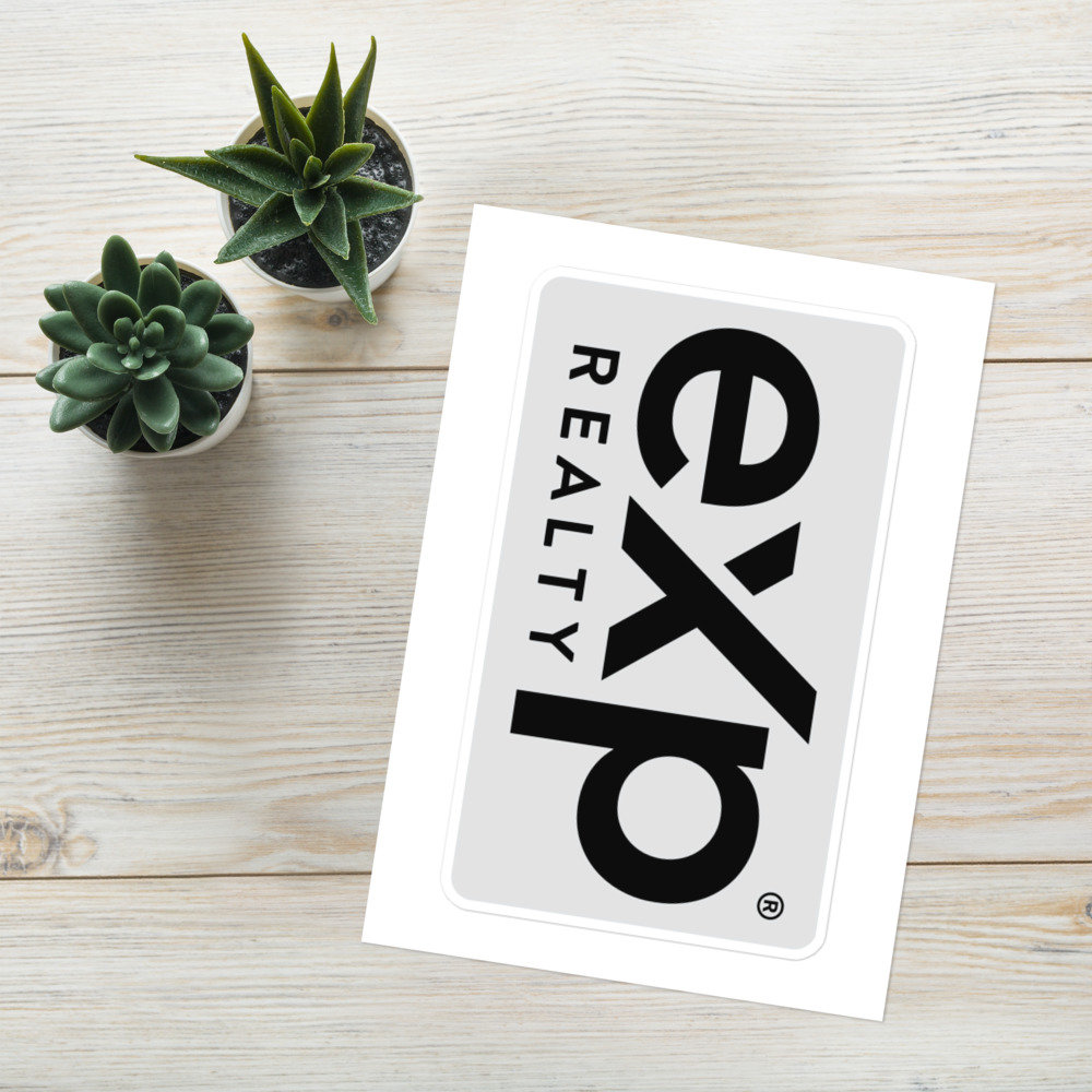 Exp Realty Sticker, Laptops, Bubble-free Stickers, Exp Realty Realtor ...