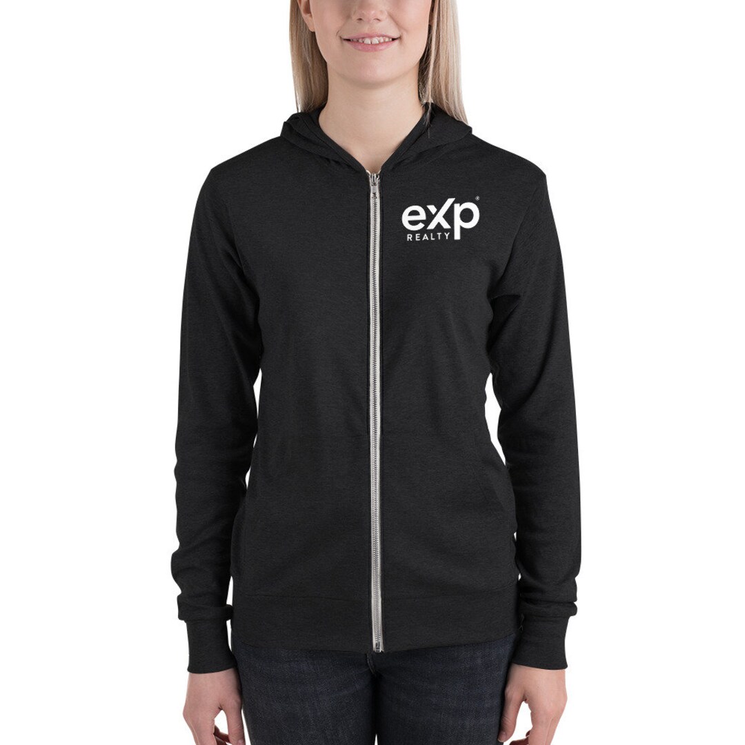 Exp Realty Unisex Zip Hooded Sweatshirt, Exp Realtor Marketing, Exp ...