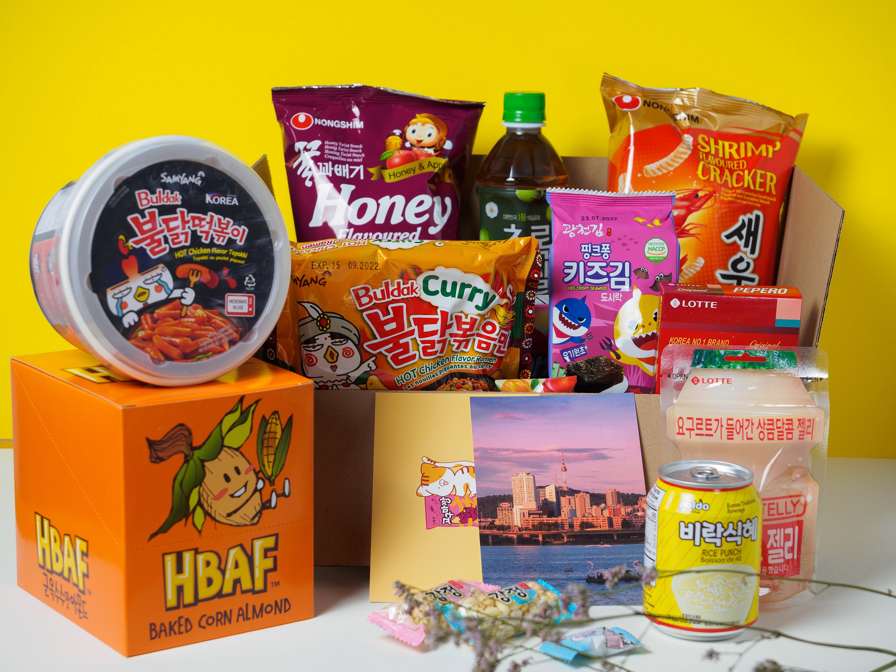 Korean Snack Box - Etsy