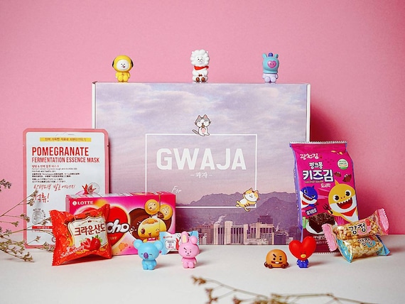 Korean Snack Gift-box | Etsy
