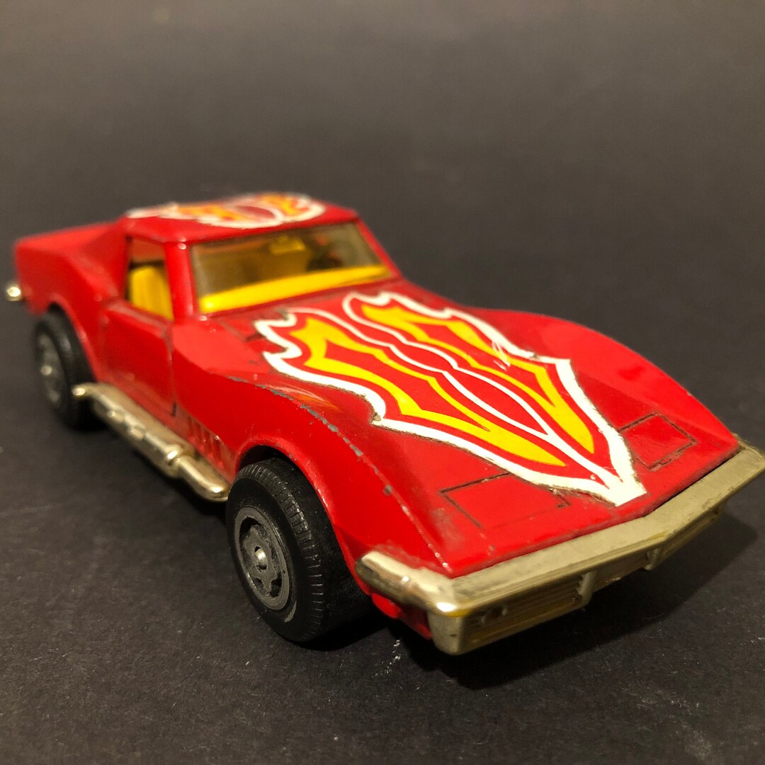 Dinky Toys Corvette Stingray Diecast Car #206 (1970s) - Etsy