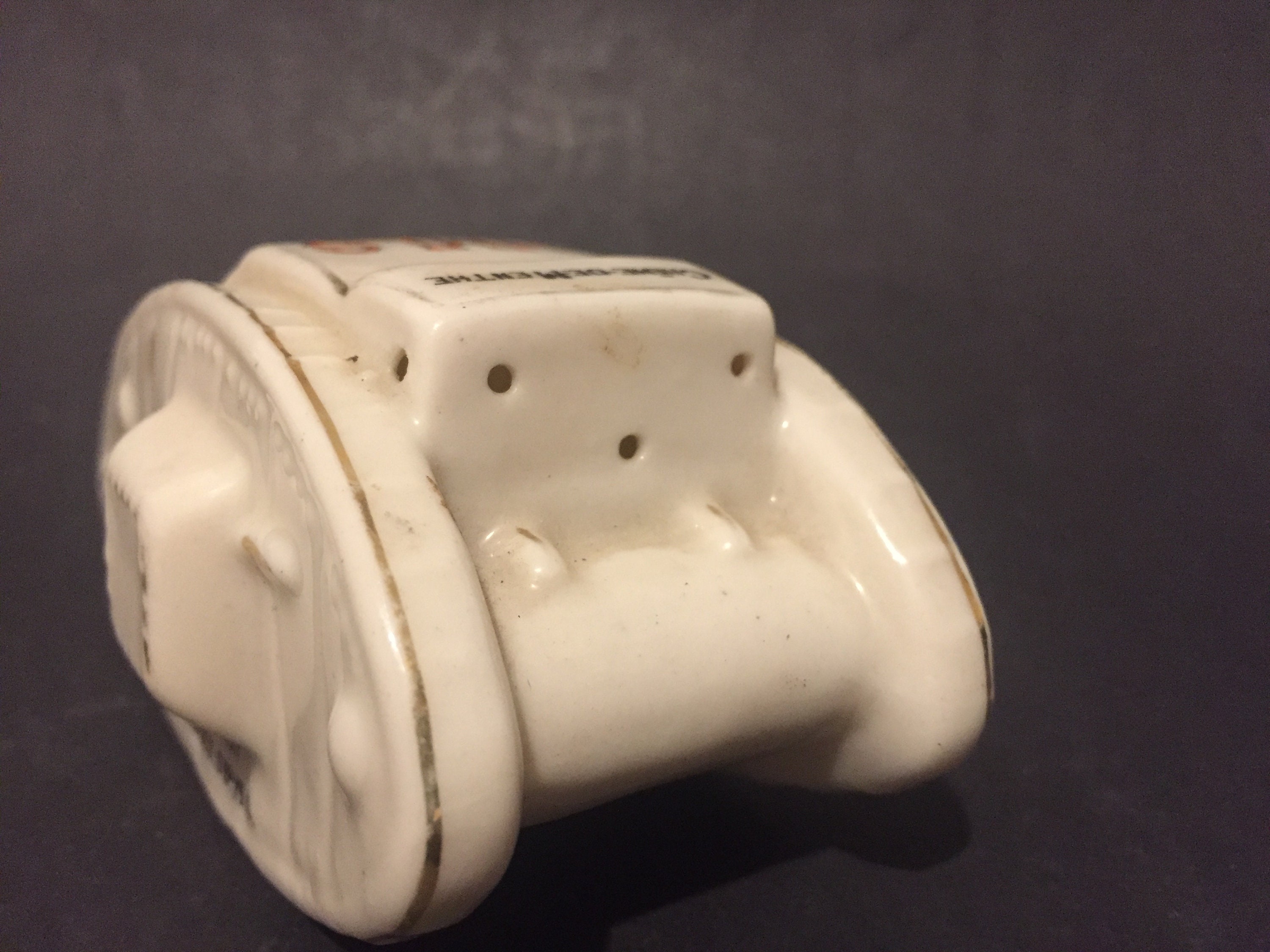 Carlton China Crested Ware Porcelain WW1 Tank With "creme -de -menthe ...