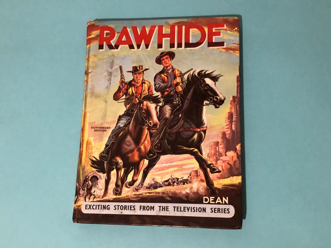 Rawhide TV Series Annual 1961 Hardback Book - Etsy