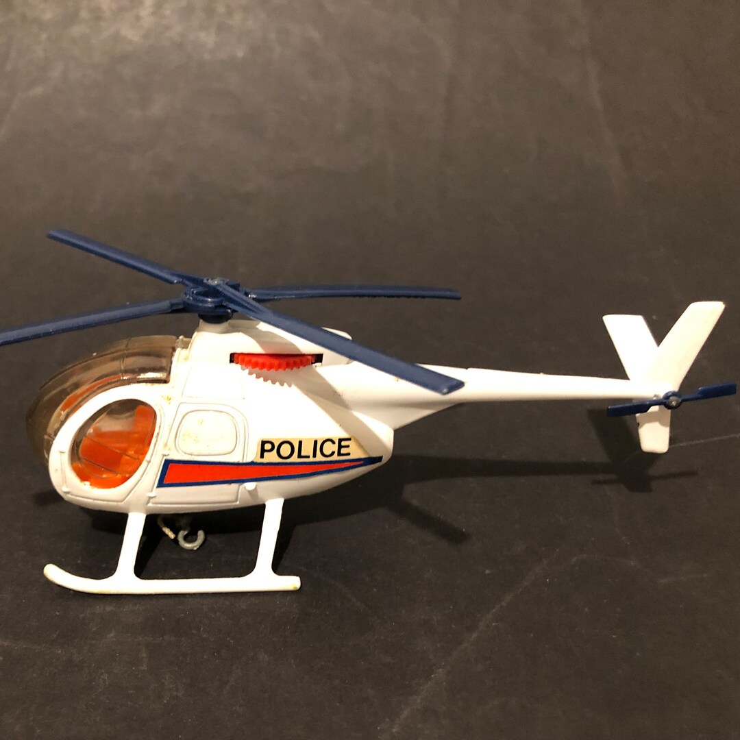 Corgi 921 - Hughes 369 Police Helicopter - Boxed - Etsy UK