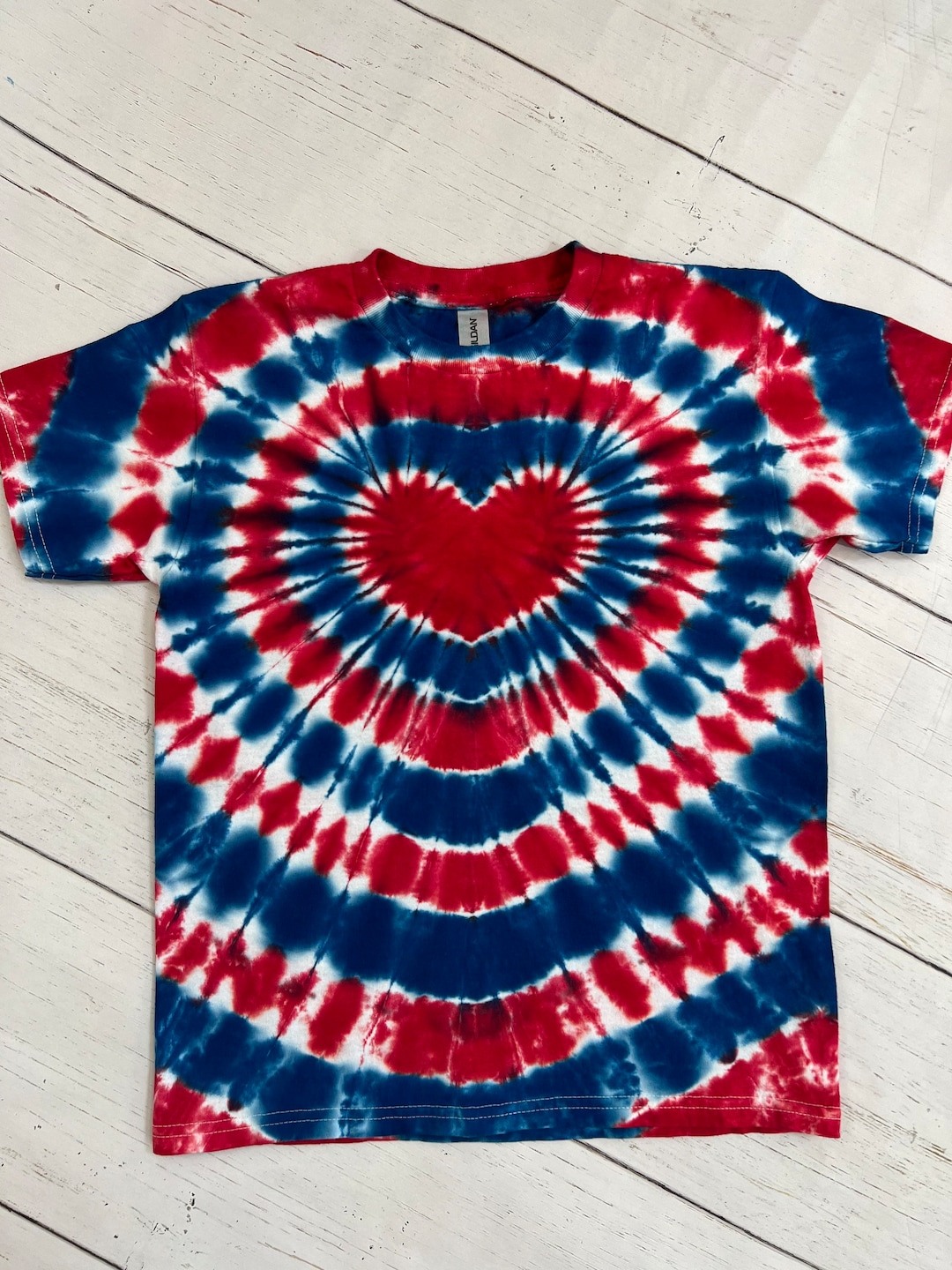 4th of July, Red, White, and Blue Tie Dye Shirt, Adults, and Kids - Etsy