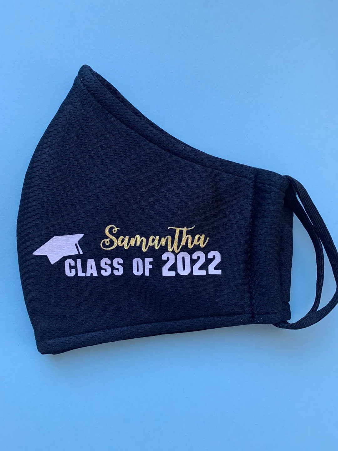 Personalized Class of 2023 Graduation Mask in Your Choice of Color - Etsy