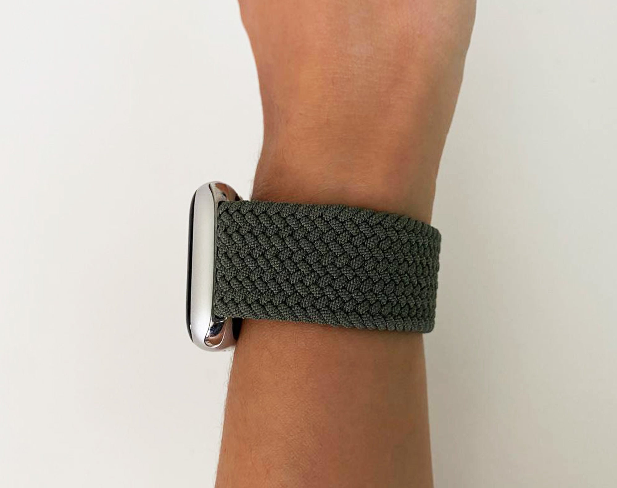 Stretchy Apple Watch Band Nylon Loop / Elastic Braided Band / - Etsy