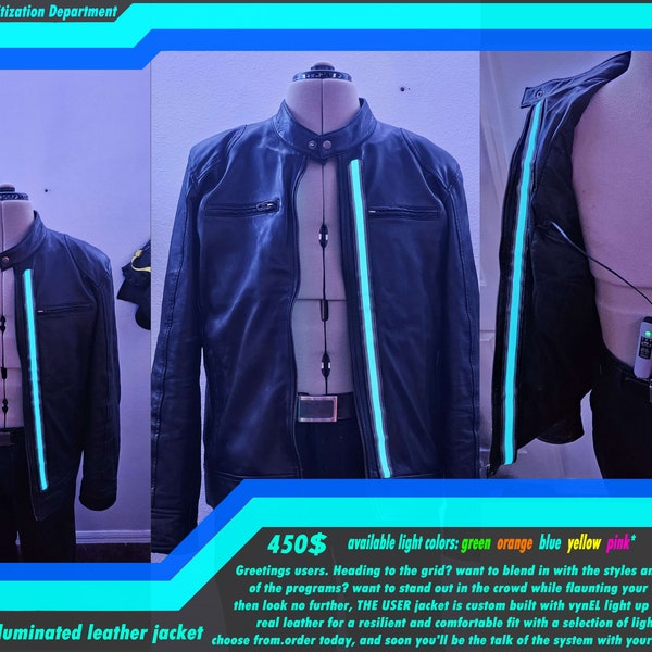 Tron Jacket - Etsy