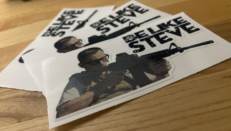 Be Like Steve Sticker (single Sticker) - Etsy