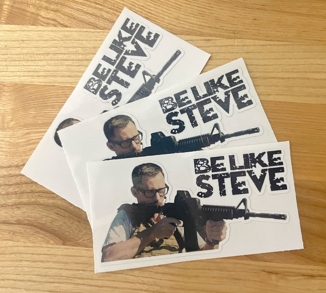 Be Like Steve Sticker (single Sticker) - Etsy