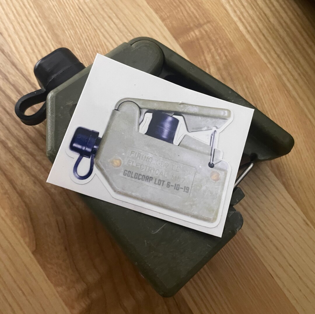 Mini M57 Firing Device "claymore Clacker" Photo Sticker - 2.5" X 2" - Etsy