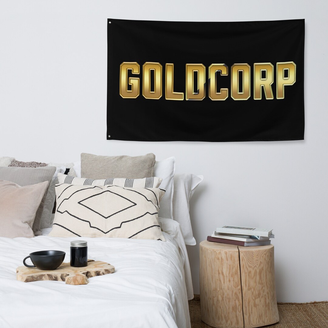 GOLDCORP Logo Flag - Etsy