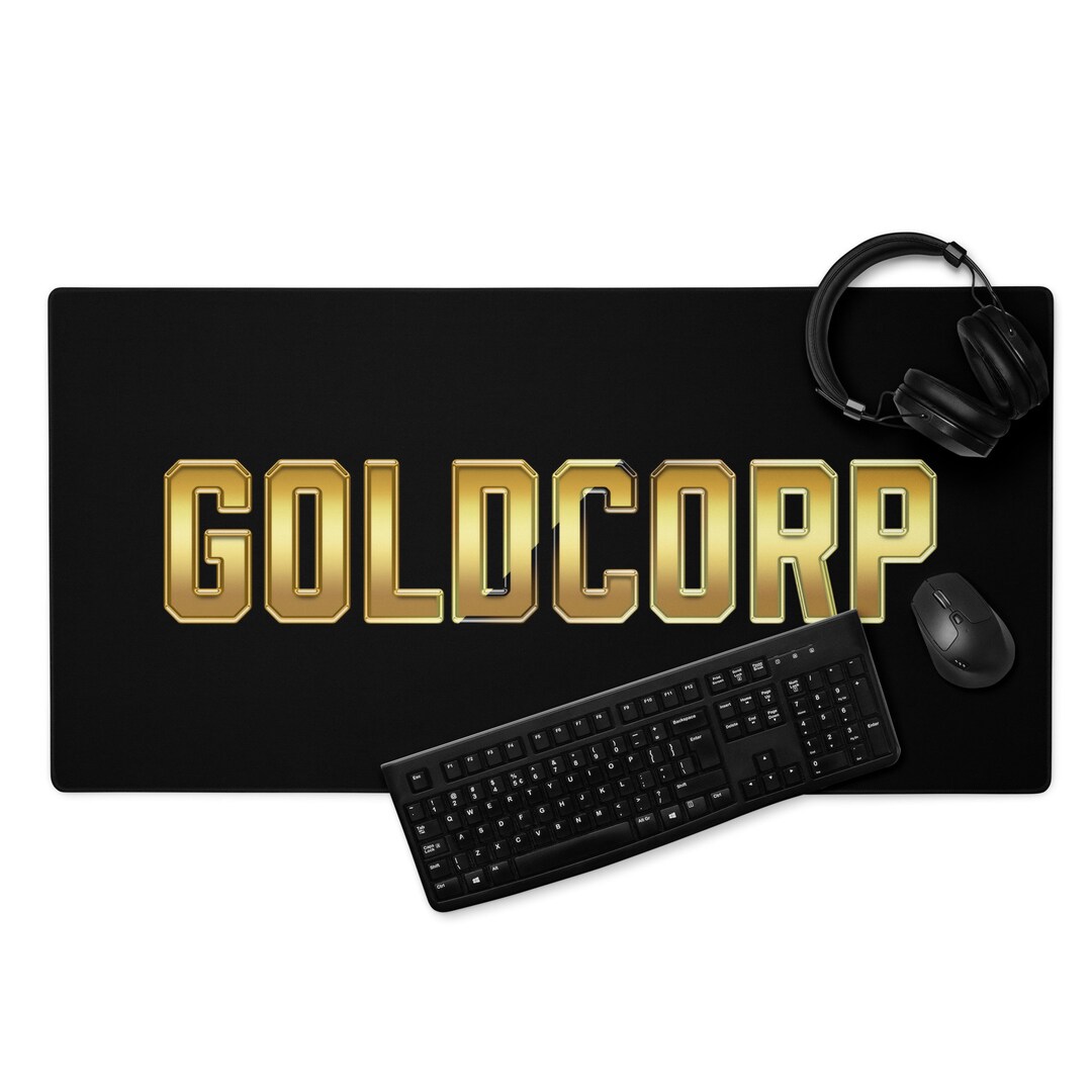 GOLDCORP Gaming Mouse Pad - Etsy